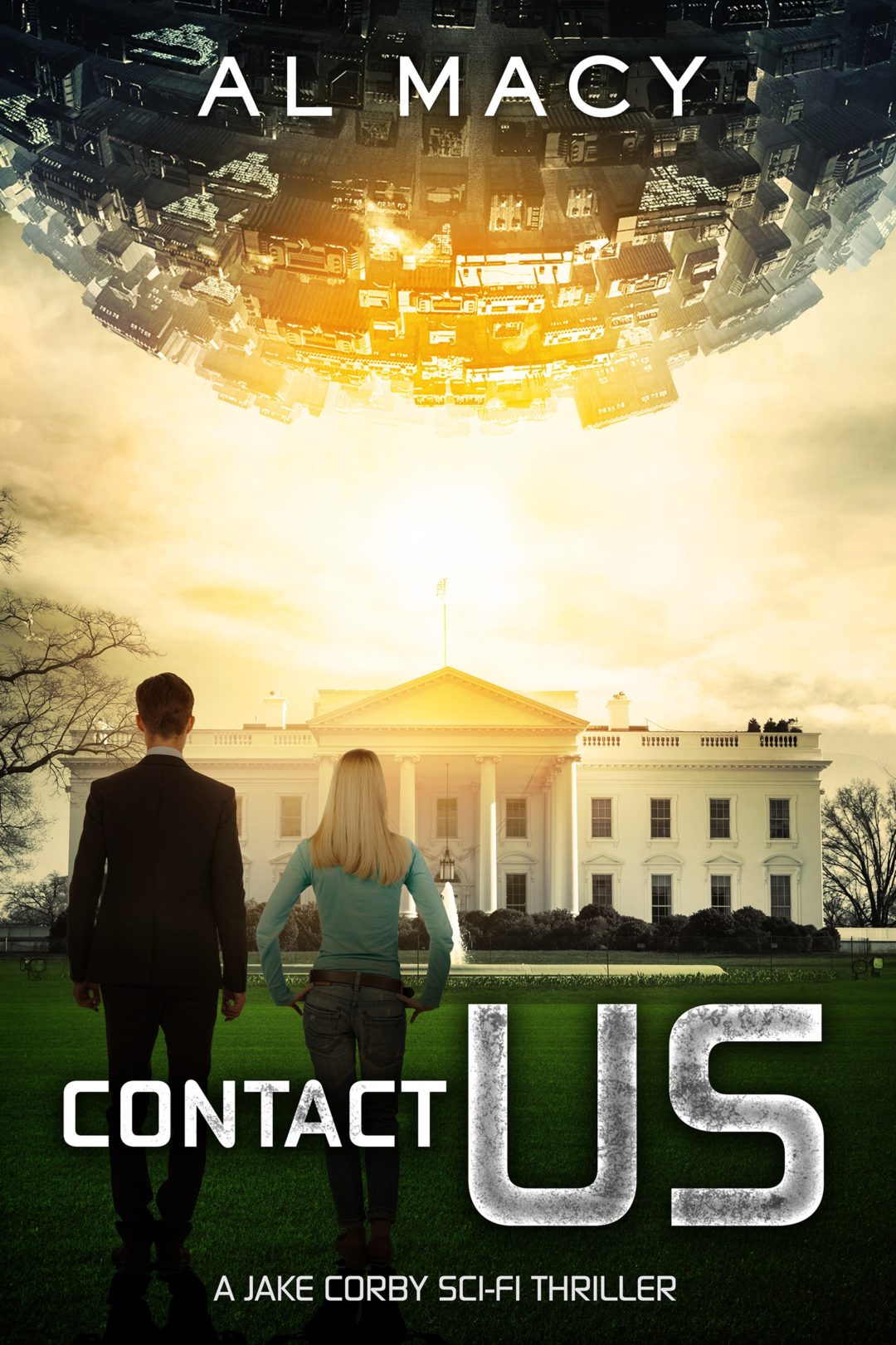 Contact Us: A Jake Corby Sci-Fi Thriller by Al Macy | Book Barbarian