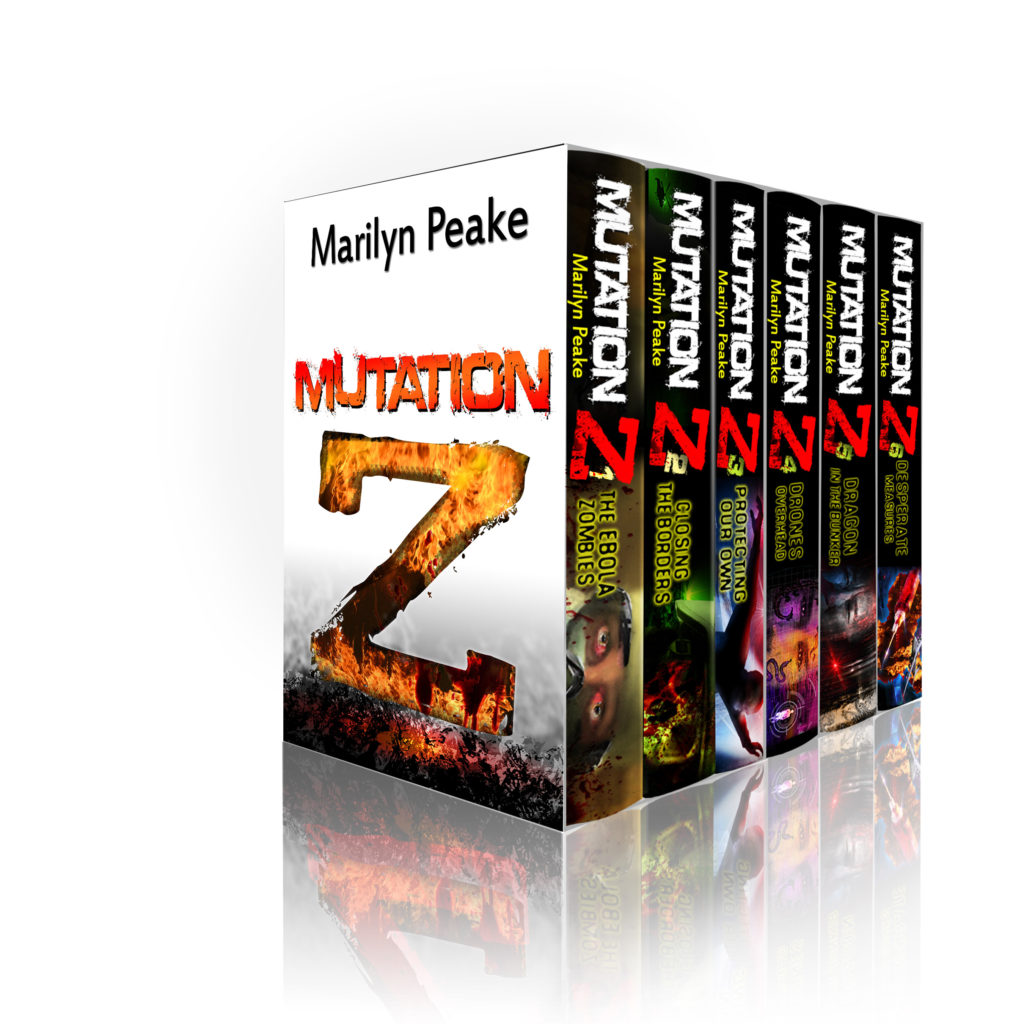 Mutation Z Series: Books 1-6 Boxed Set by Marilyn Peake | Book Barbarian