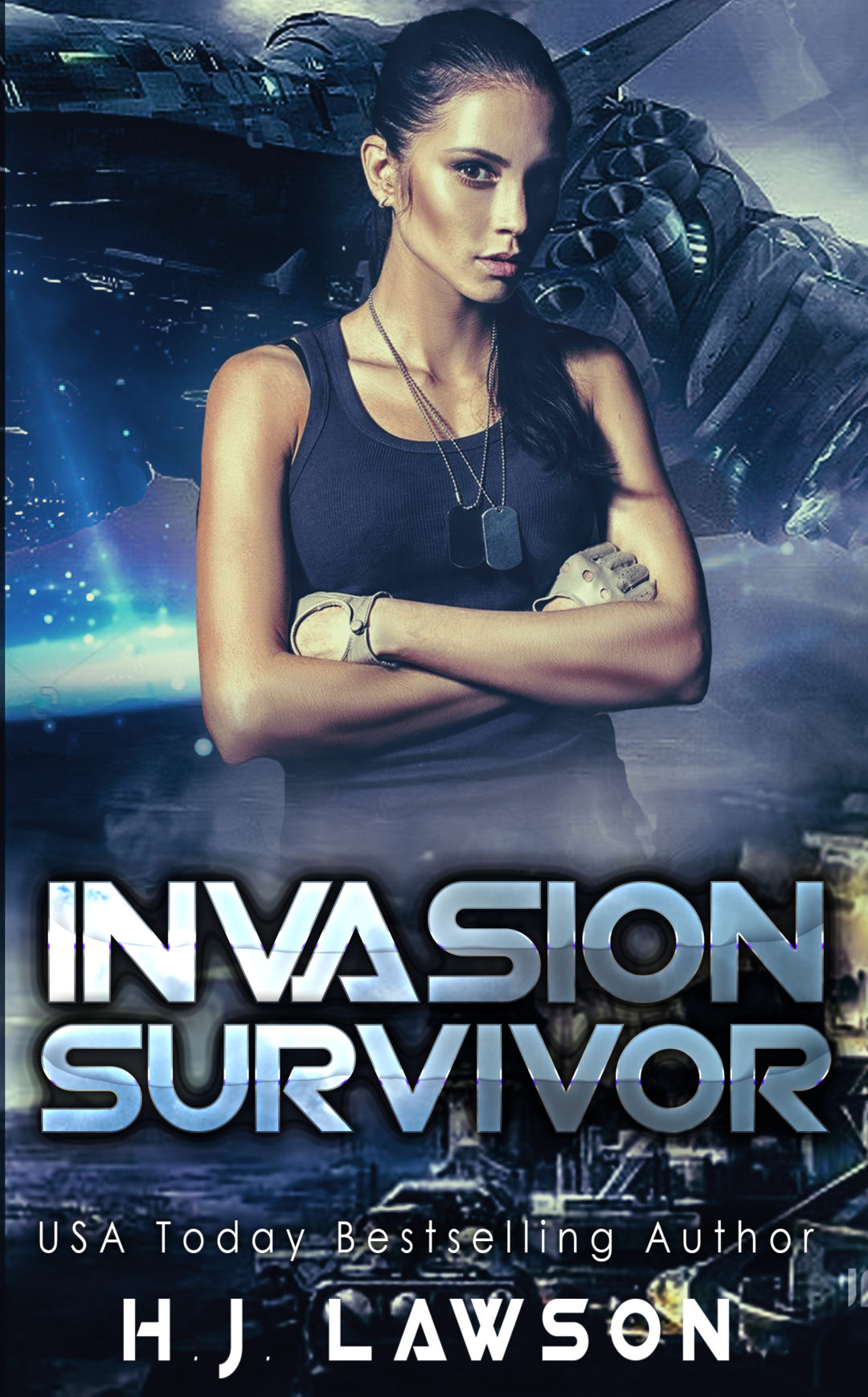 Invasion Survivor by H.J. Lawson | Book Barbarian
