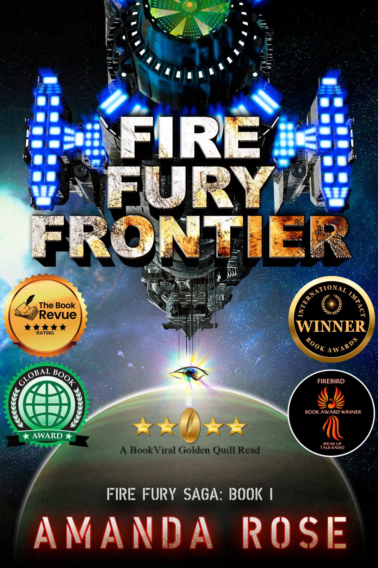 Fire Fury Frontier (Fire Fury Saga Book 1) by Amanda Rose | Book Barbarian